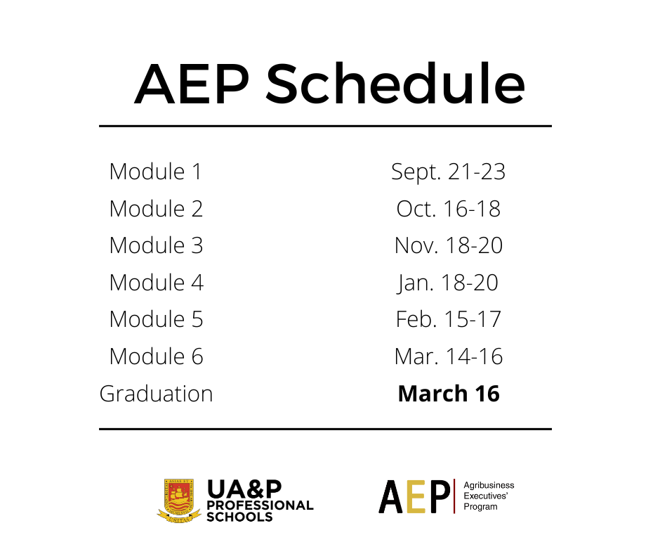 AEP is now accepting applications! – Center for Food and Agri Business